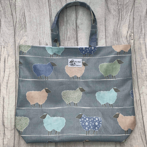 Large Oil Cloth Bag | Tilly's Barn